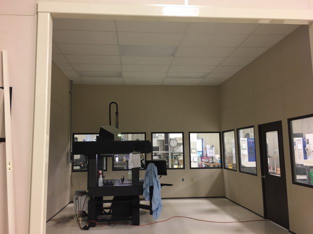 Using modular building panels to create a CMM enclosure - A-Mezz Blog